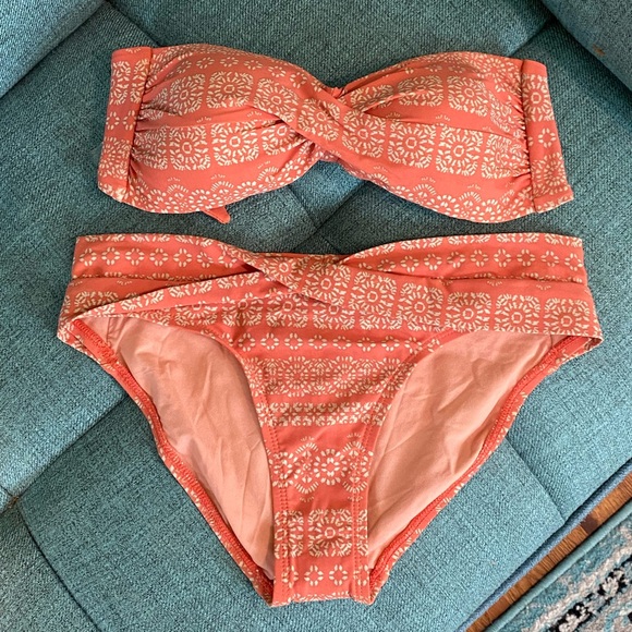 Robin Piccone | Swim | Robin Piccone Isla Bikini Set In Terracotta Sz M ...